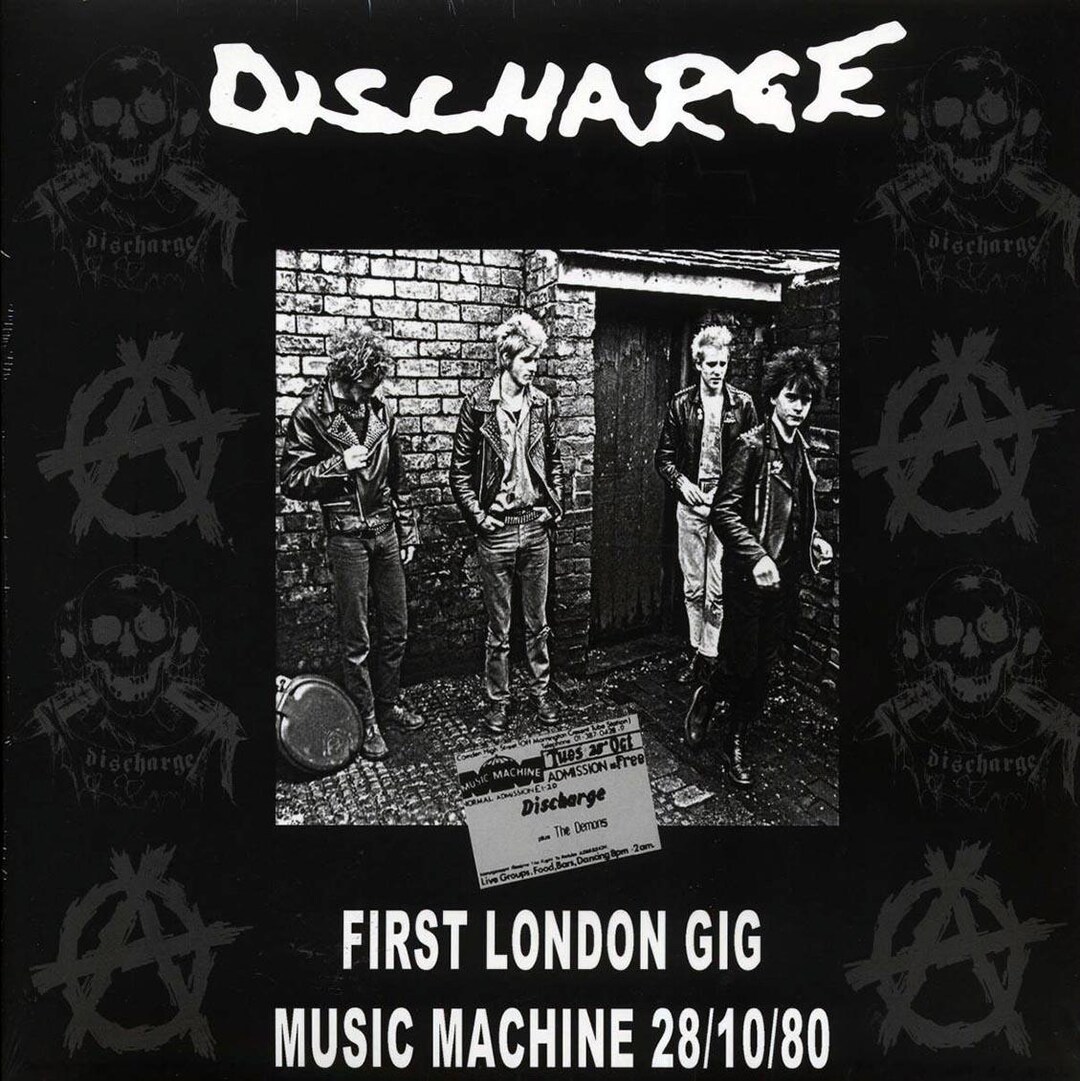 Discharge - First London Gig: Music Machine 28/10/80 (ltd. Ed.) (clear ...