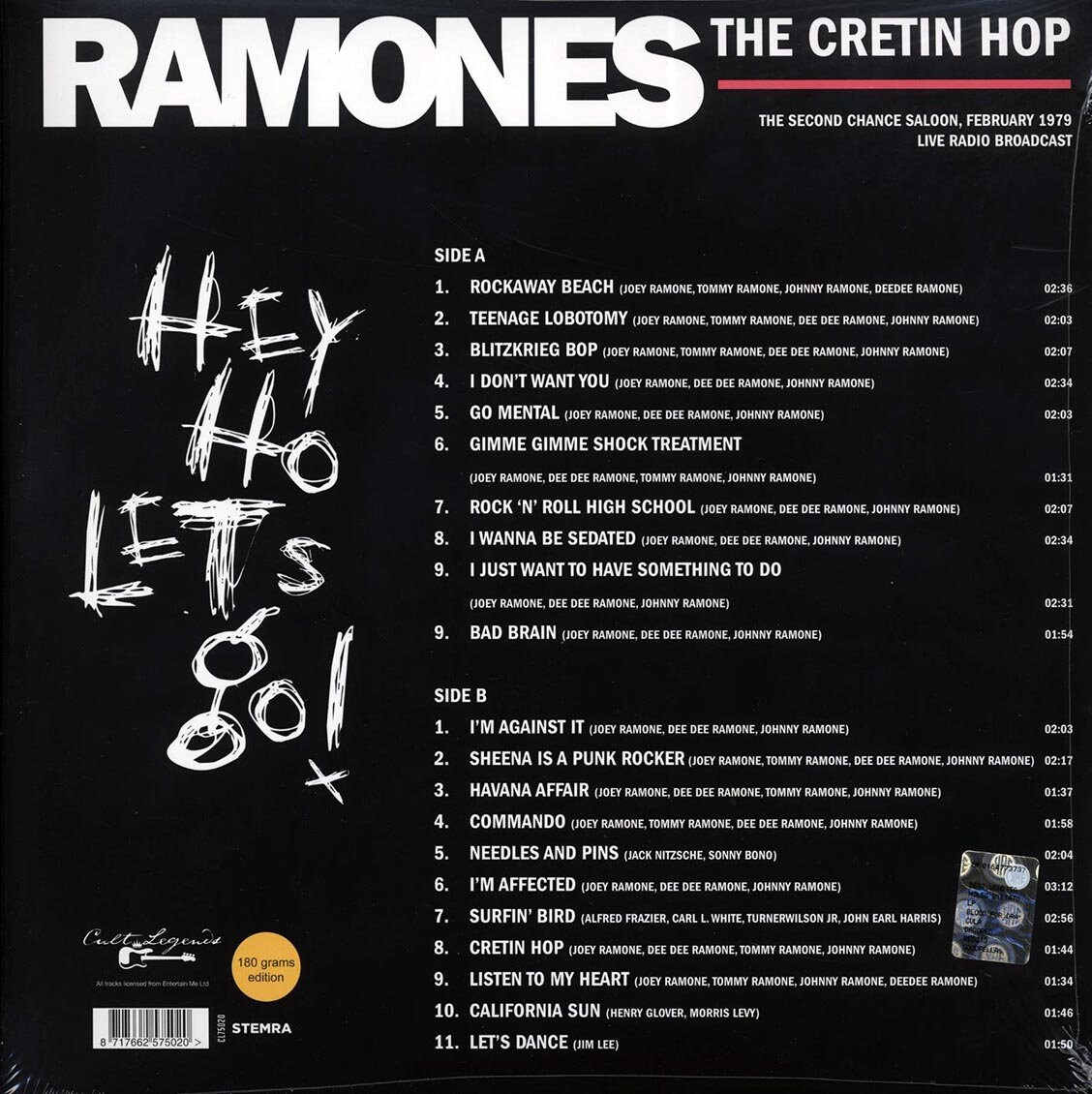 The Ramones the Cretin Hop / LP Vinyl cult Legends / Rock / Punk ...