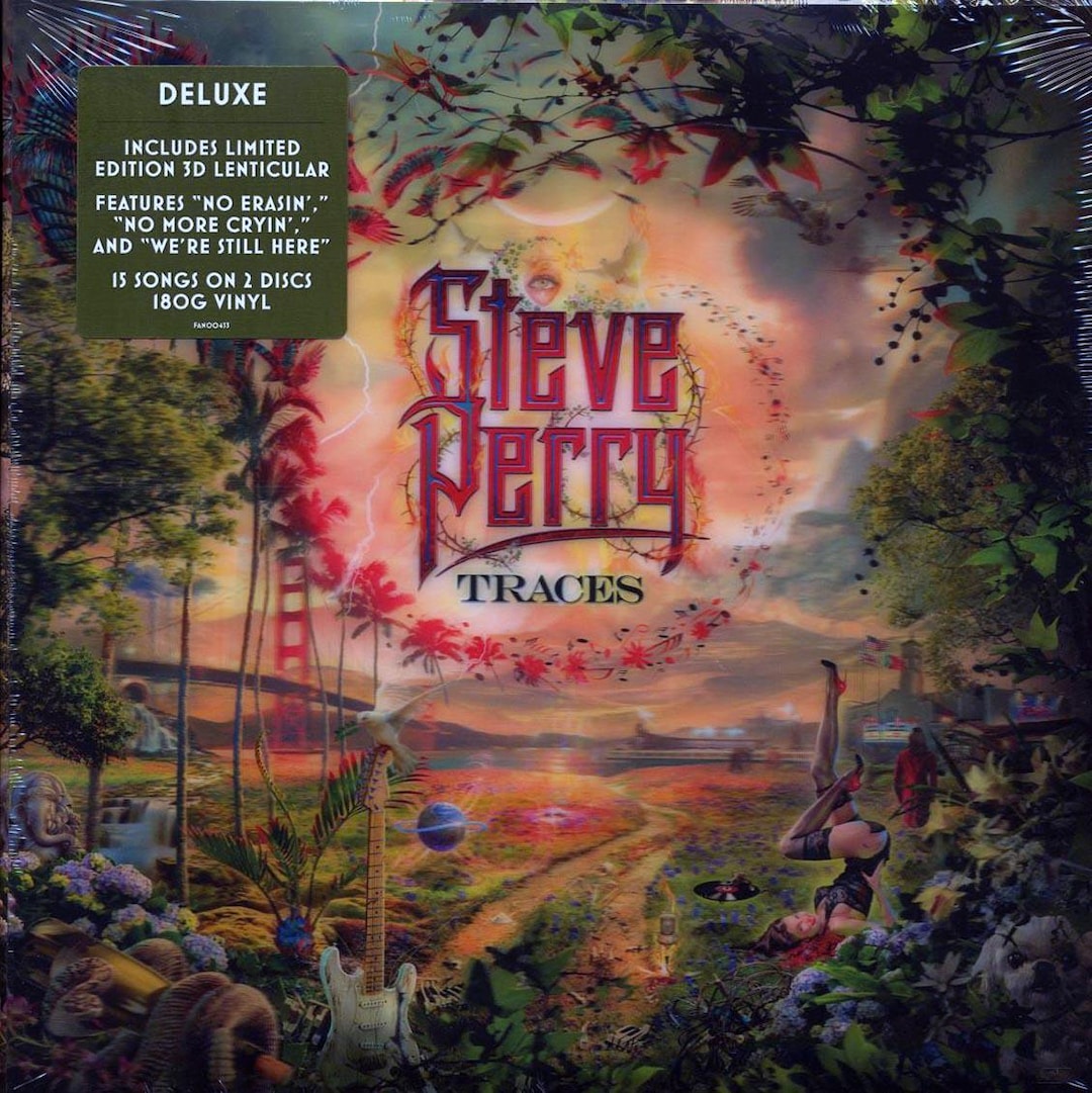 Steve Perry - Traces (3D Lenticular Cover Art) (2xlp) (180g) (deluxe ...