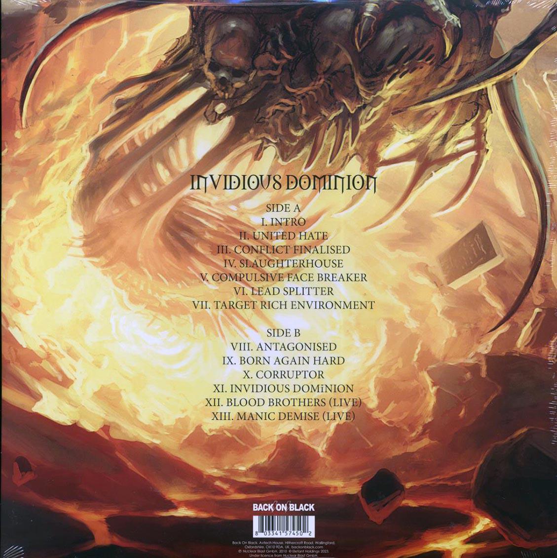 Malevolent Creation - Invidious Dominion (ltd. Ed.) (clear Vinyl) / LP ...