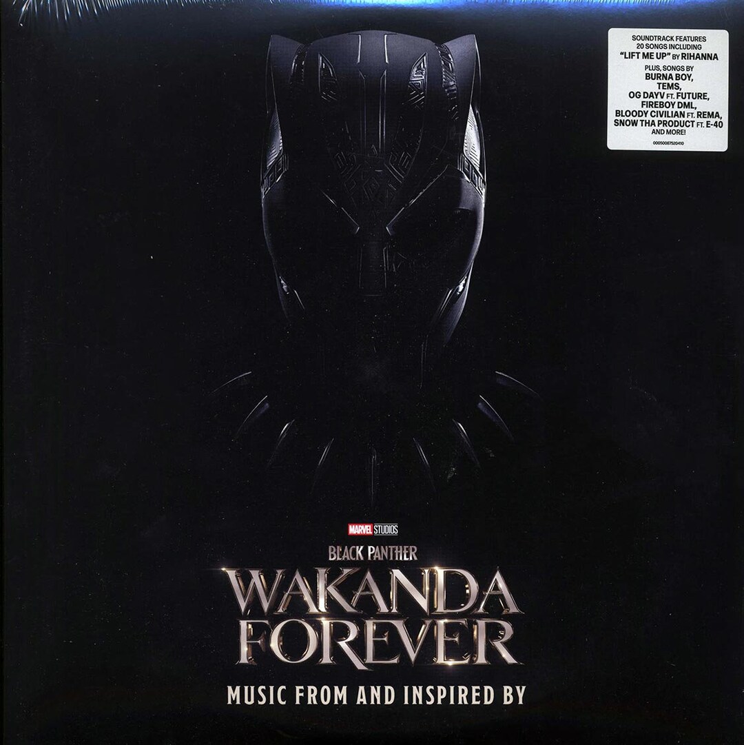 Music From and Inspired by Black Panther: Wakanda Forever / 2xlp Vinyl ...