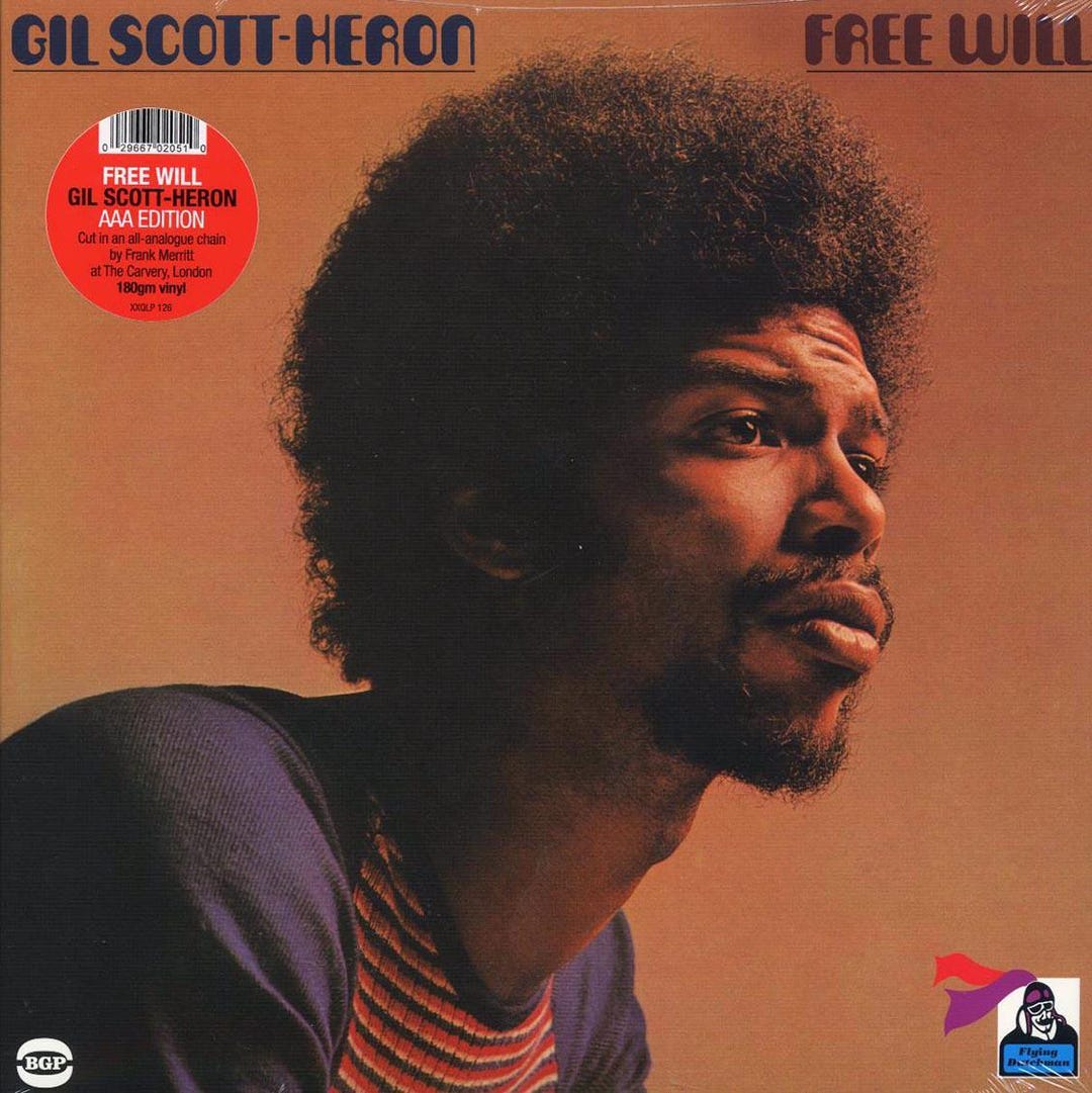 Gil Scott-heron - Free Will (180g) / LP Vinyl (ace Records/bgp) Soul ...