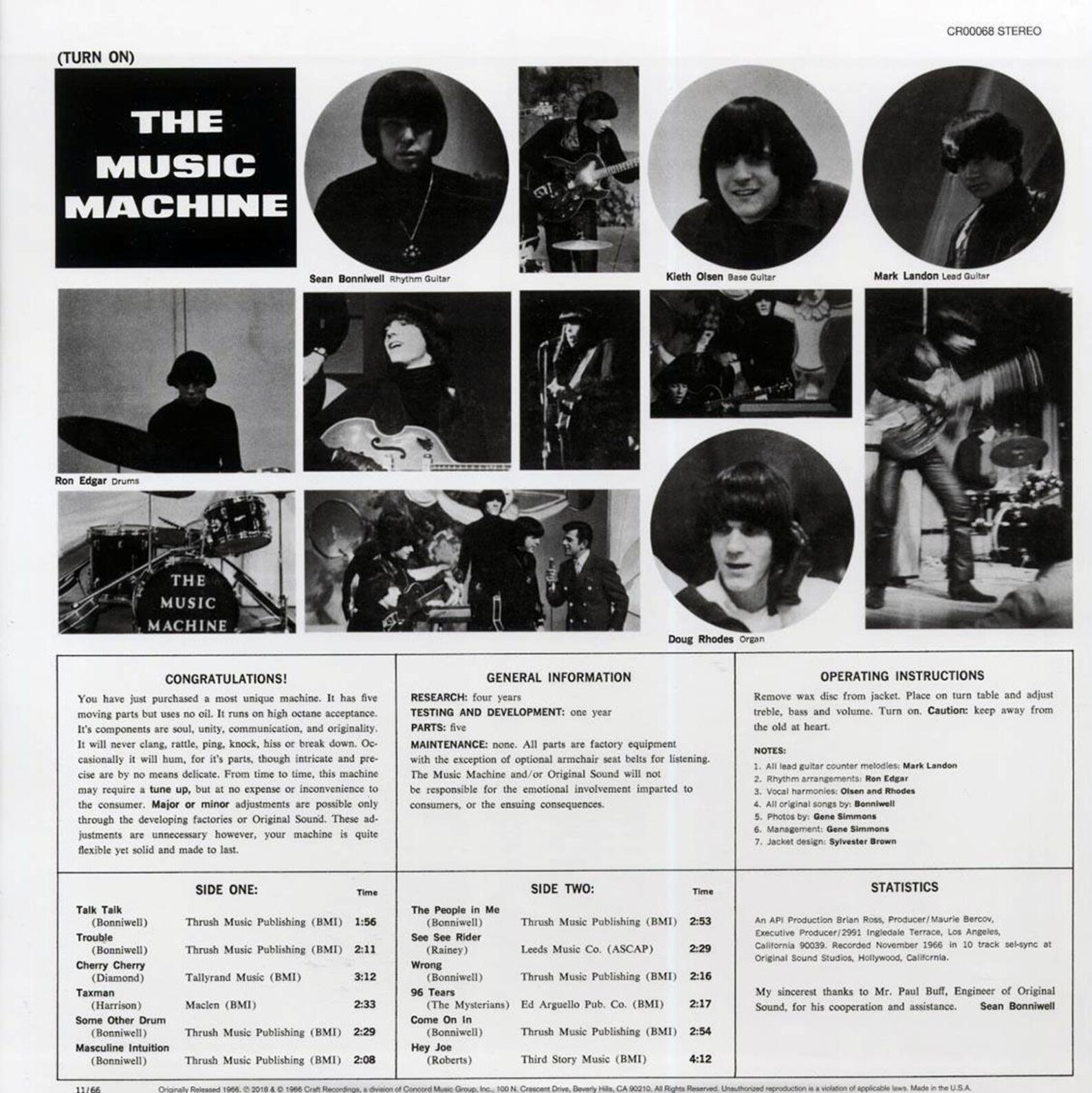 The Music Machine Ft, Talk Talk - Turn on the Music Machine (stereo ...