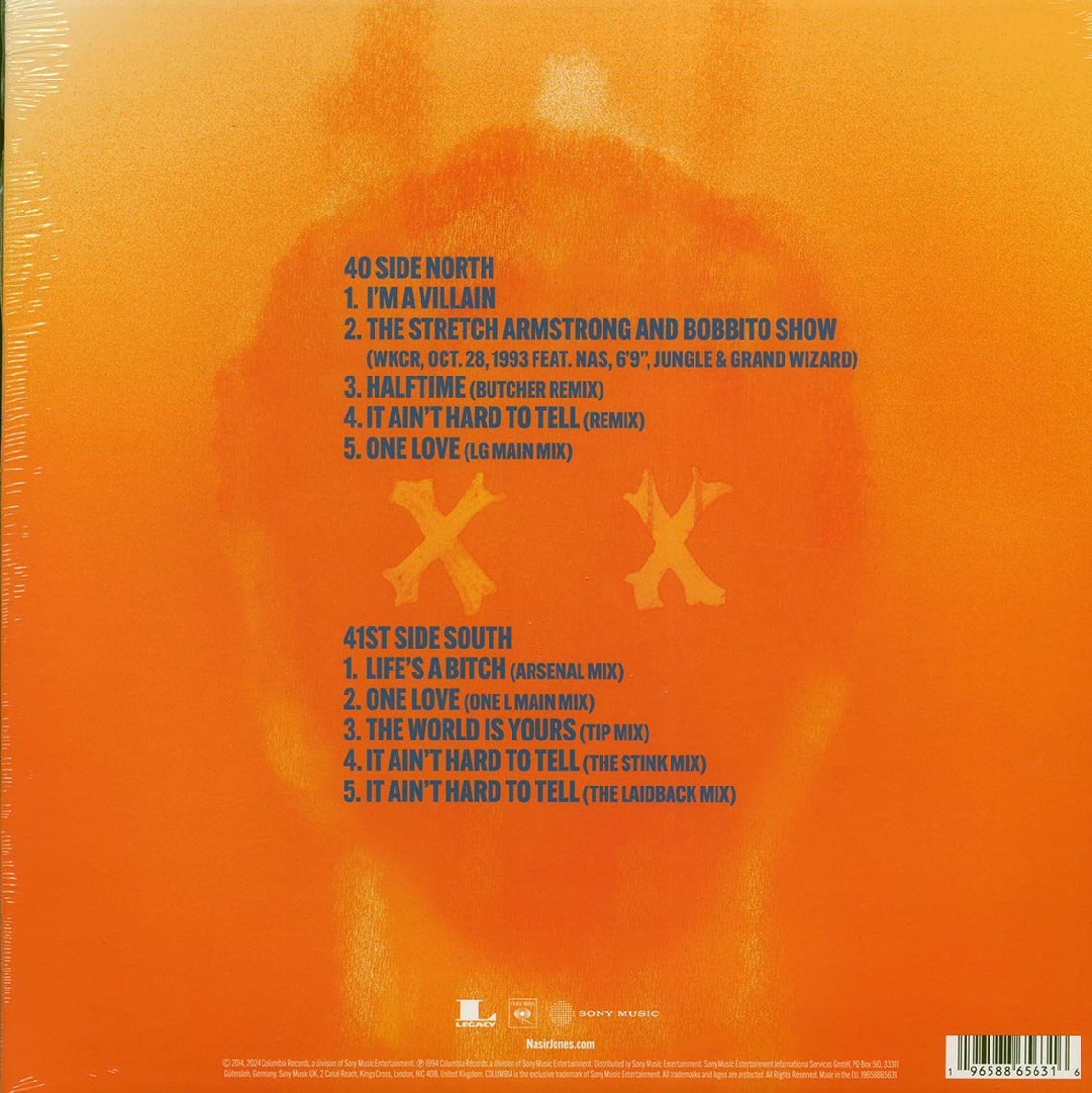 Nas - Illmatic Remixes & Rarities / LP Vinyl (columbia/legacy) Hip Hop ...