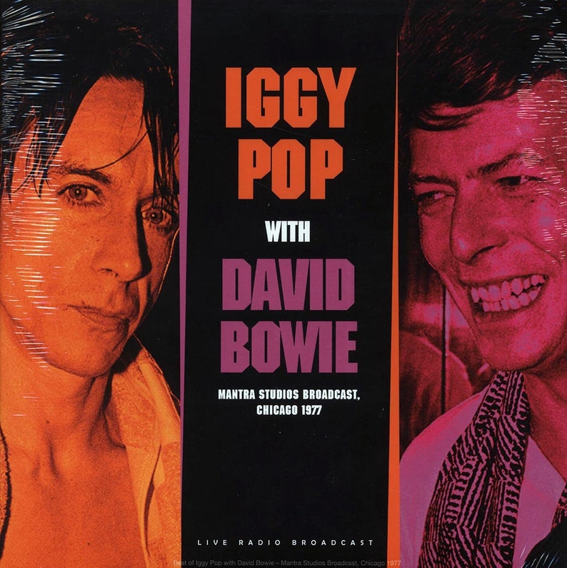 Iggy Pop, David Bowie - Mantra Studios Broadcast, Chicago 1977 / LP ...