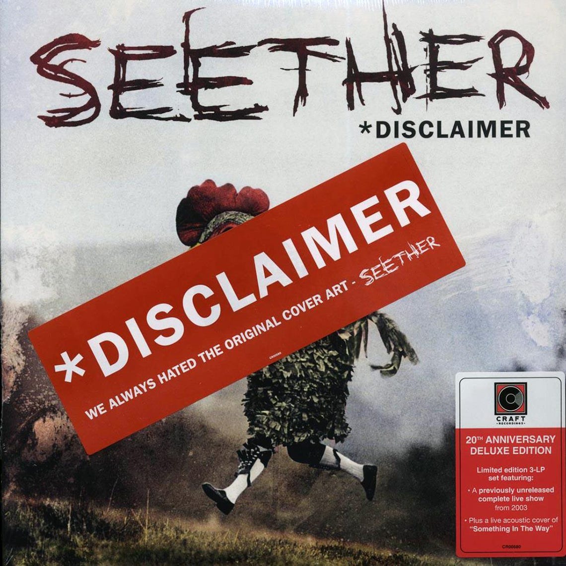 Seether - Disclaimer (20th Anniv. Ed.) (ltd. Ed.) (3xlp) (deluxe ...