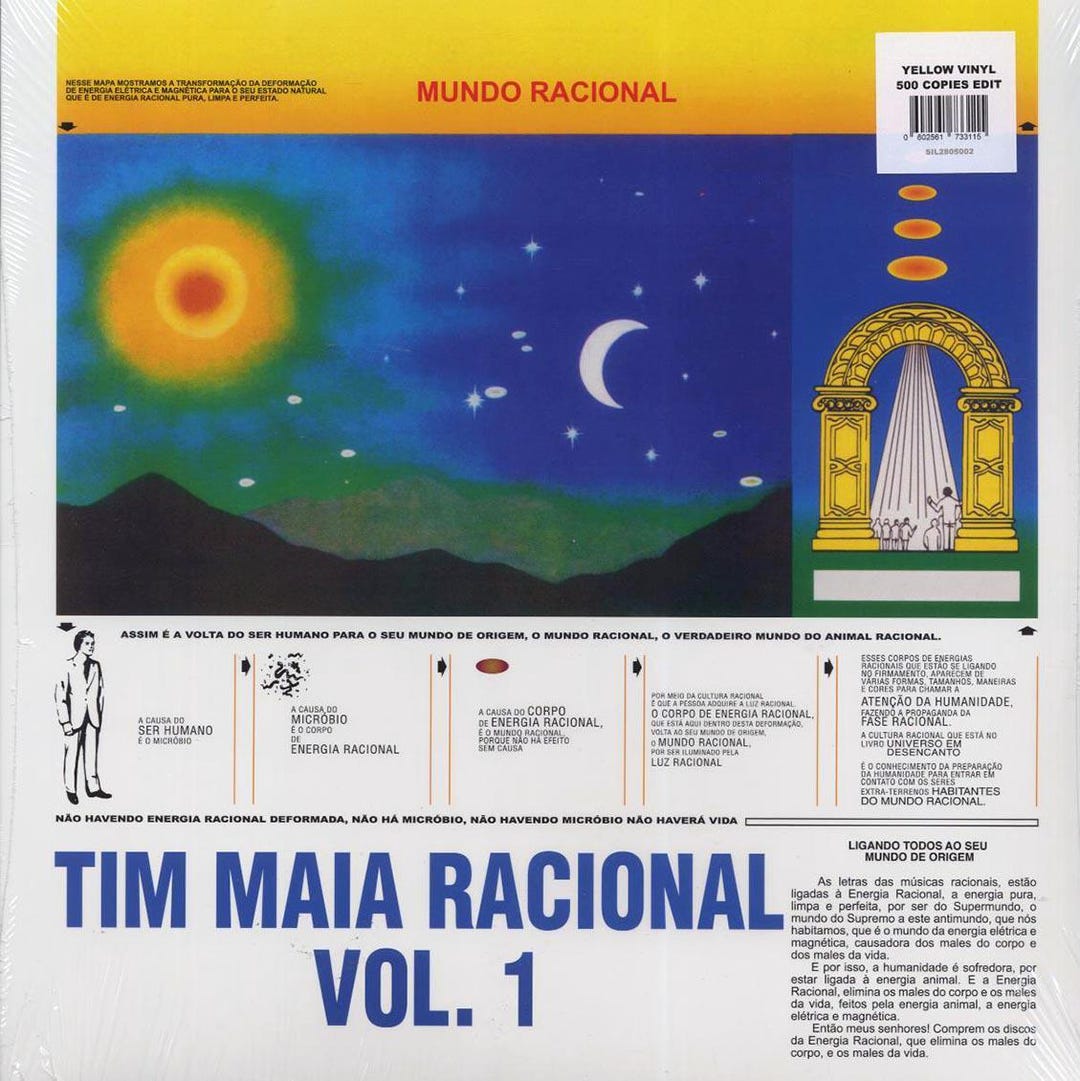 Tim Maia - Racional Volume 1 (ltd. 500 Copies Made) (yellow Vinyl) / LP ...