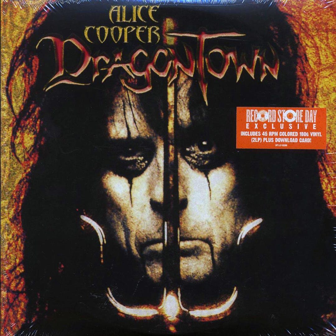 Alice Cooper - Dragontown (RSD 2019) (ltd. Ed.) (2xlp) (45rpm) (orange Vinyl) / LP Vinyl (e-one ...