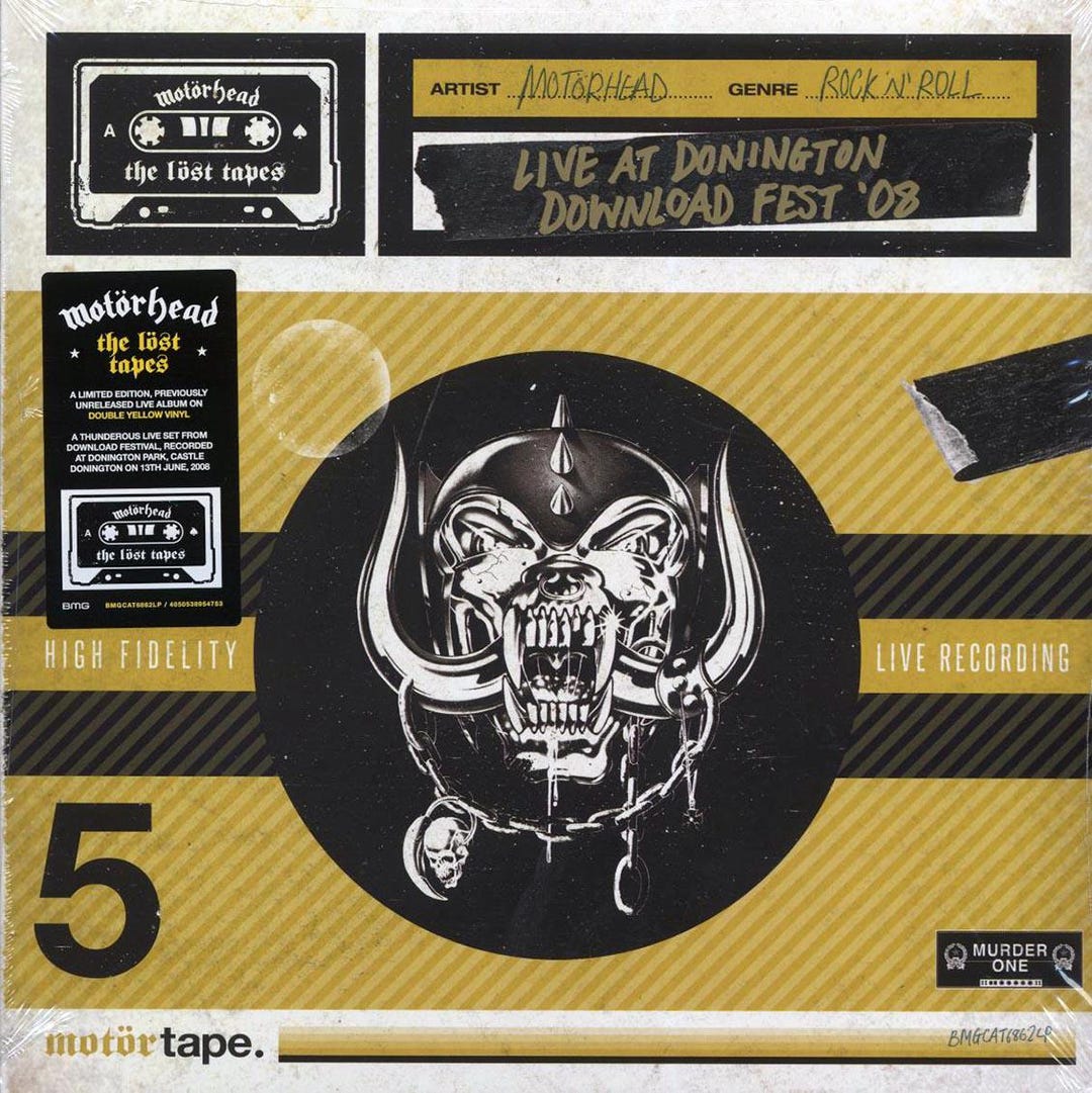 Motorhead - the Lost Tapes Volume 5: Live at Donington Download Fest ...