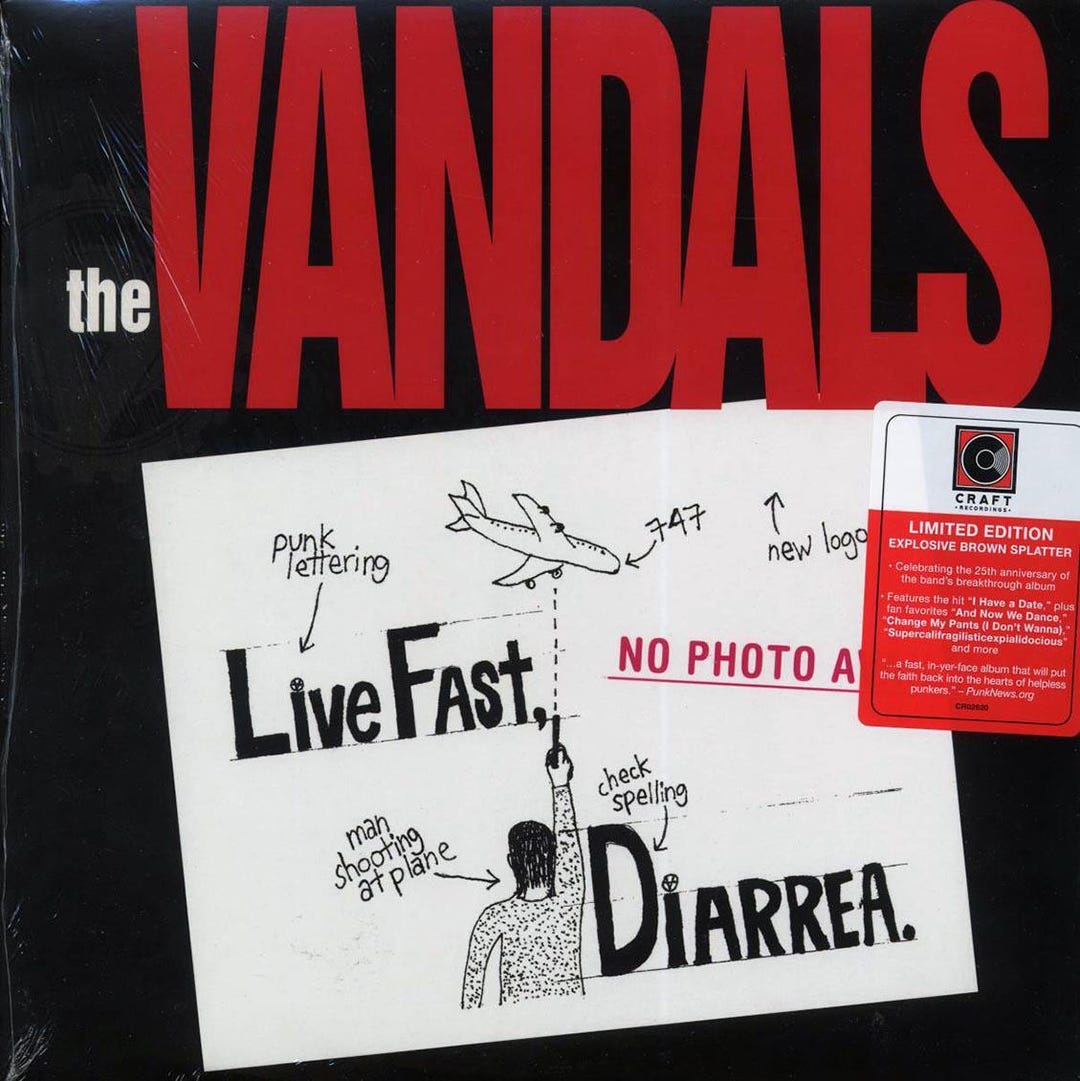The Vandals - Live Fast Diarrhea (25th Anniv. Ed.) (ltd. Ed.) (colored ...
