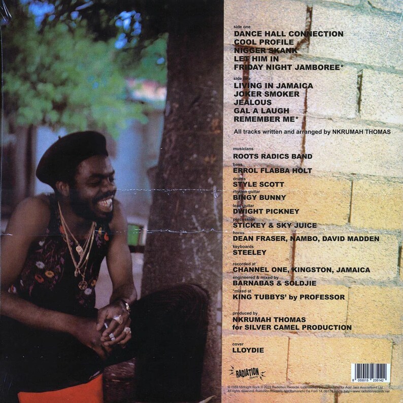 Jah Thomas Dance Hall Connection / LP Vinyl radiation Reggae / Rub A ...