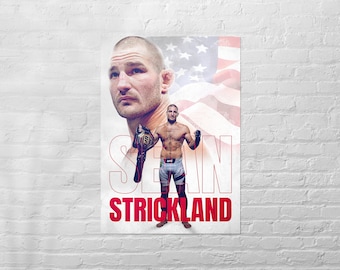UFC 297 Sean Strickland Vs Dricus Du Plessis Middleweight Championship ...