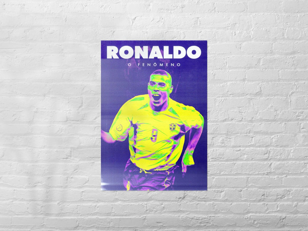 Ronaldo Poster | Classic Football Prints - Etsy