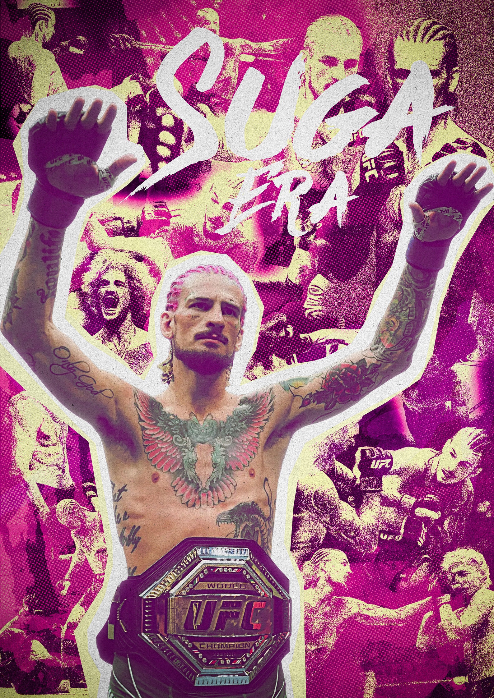 Suga Sean O'malley UFC Poster Print - Etsy