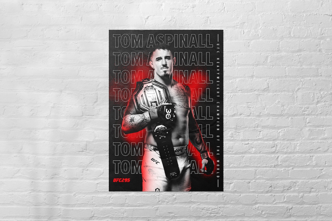 Tom Aspinall UFC Poster Print - Etsy