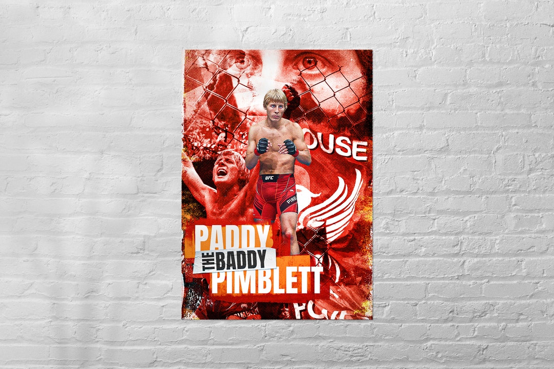 Paddy 'the Baddy' Pimblett UFC Poster - Etsy