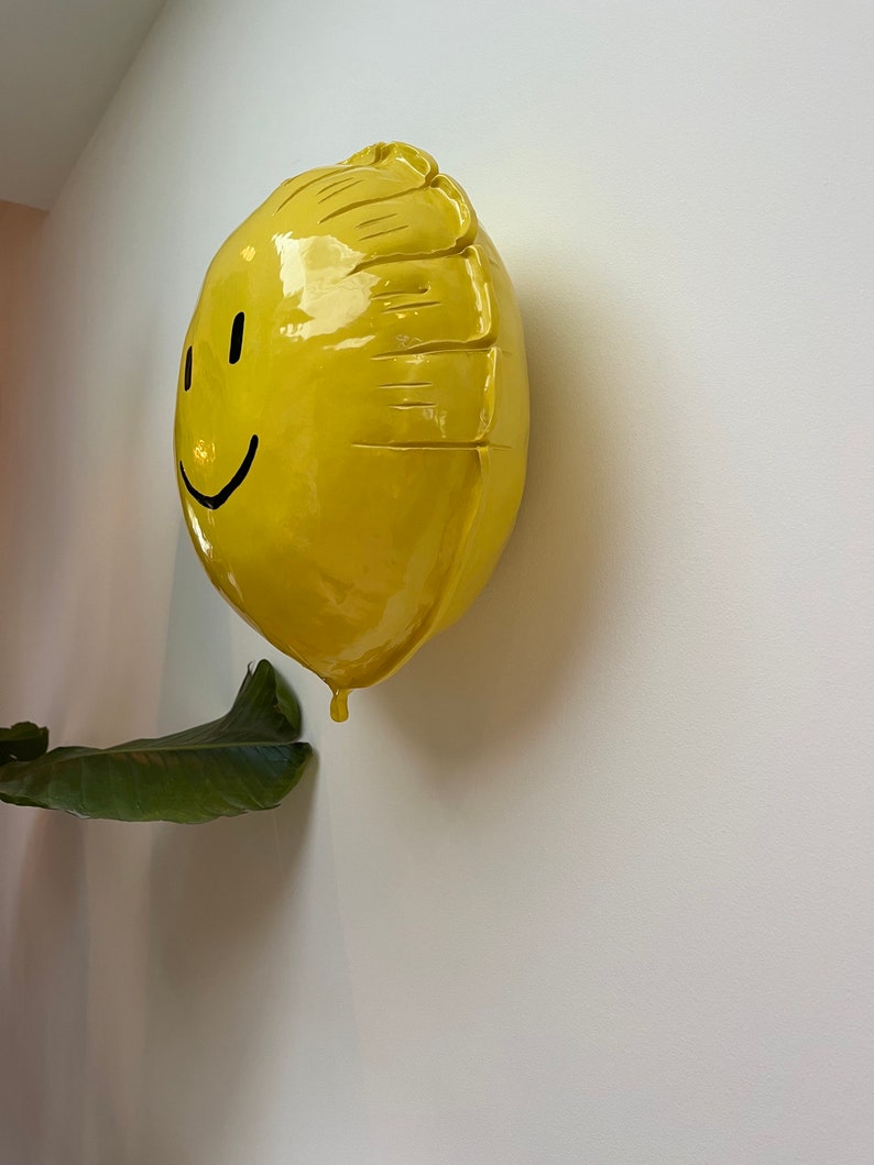 Balloon, Smiley, Pottery, Handmade, Can Be Hung on the Wall. - Etsy