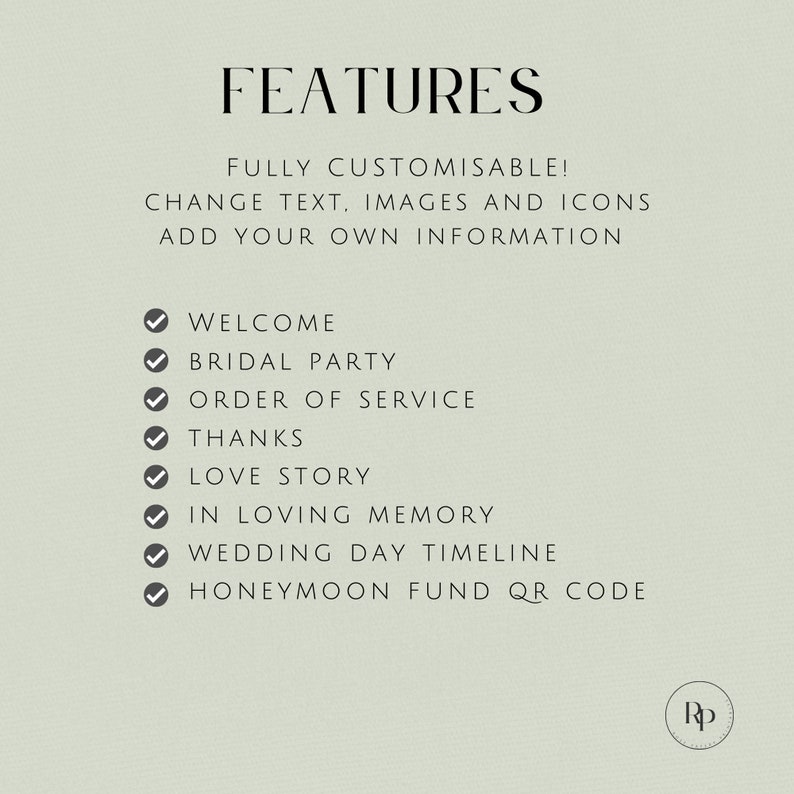 Wedding Program Template Foldable, Infographic Wedding Program Template ...