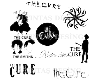 The Cure SVG Bundle - Robert Smith - Love Song - Svg File for Cricut ...
