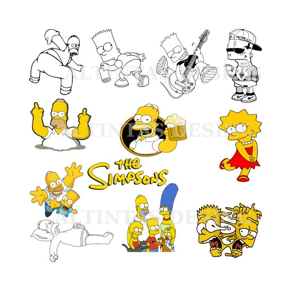 Homer Simpson - Etsy