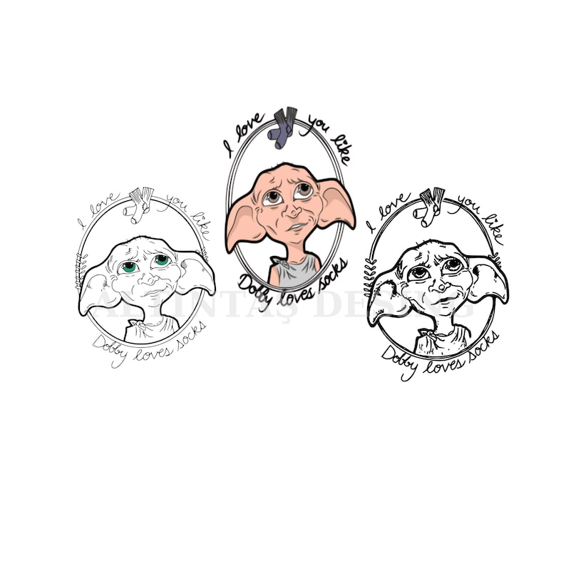 Dobby Svg Bundle Clipart - Free Dobby, Free Elf - Svg Png Eps Dxf Pdf ...