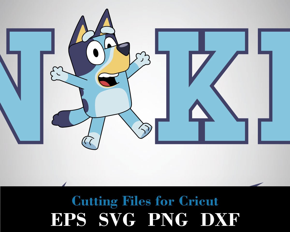 Bluey Christine Heeler Svg Files for Cricut Bluey Birthday - Etsy New ...