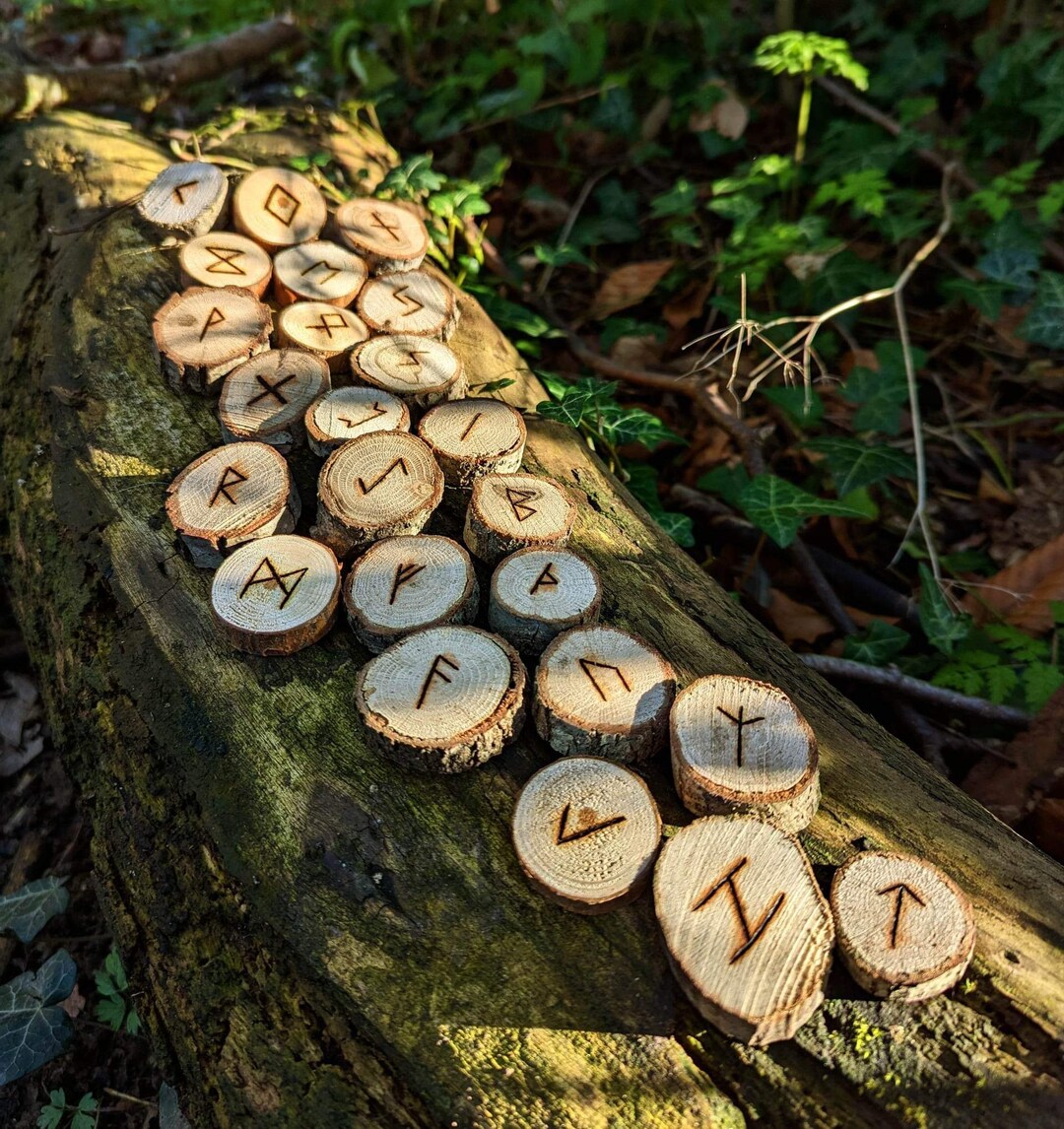 Elder Futhark Rune Set Pagan Altar Gifts Historical Themed Pieces - Etsy