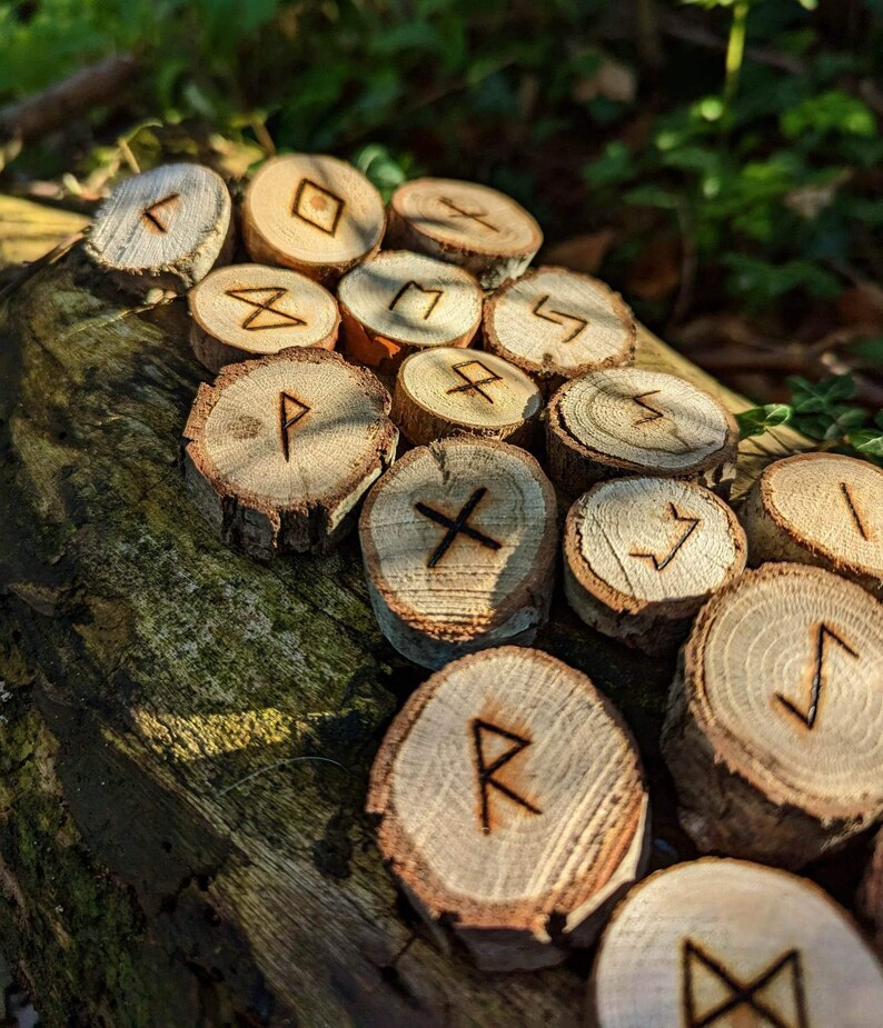 Elder Futhark Rune Set Pagan Altar Gifts Historical Themed - Etsy UK