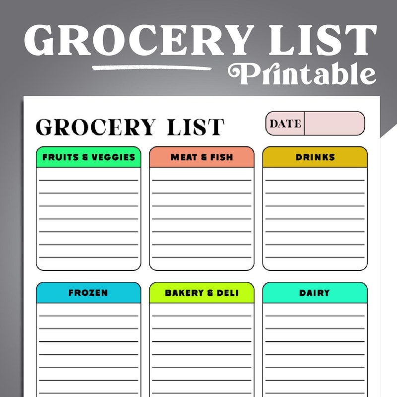 Shopping Lists - Etsy