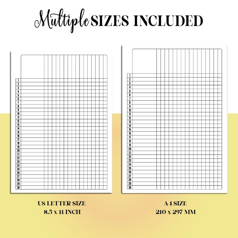 Printable Class Record, Class Record and Checklist, Class Gradebook ...