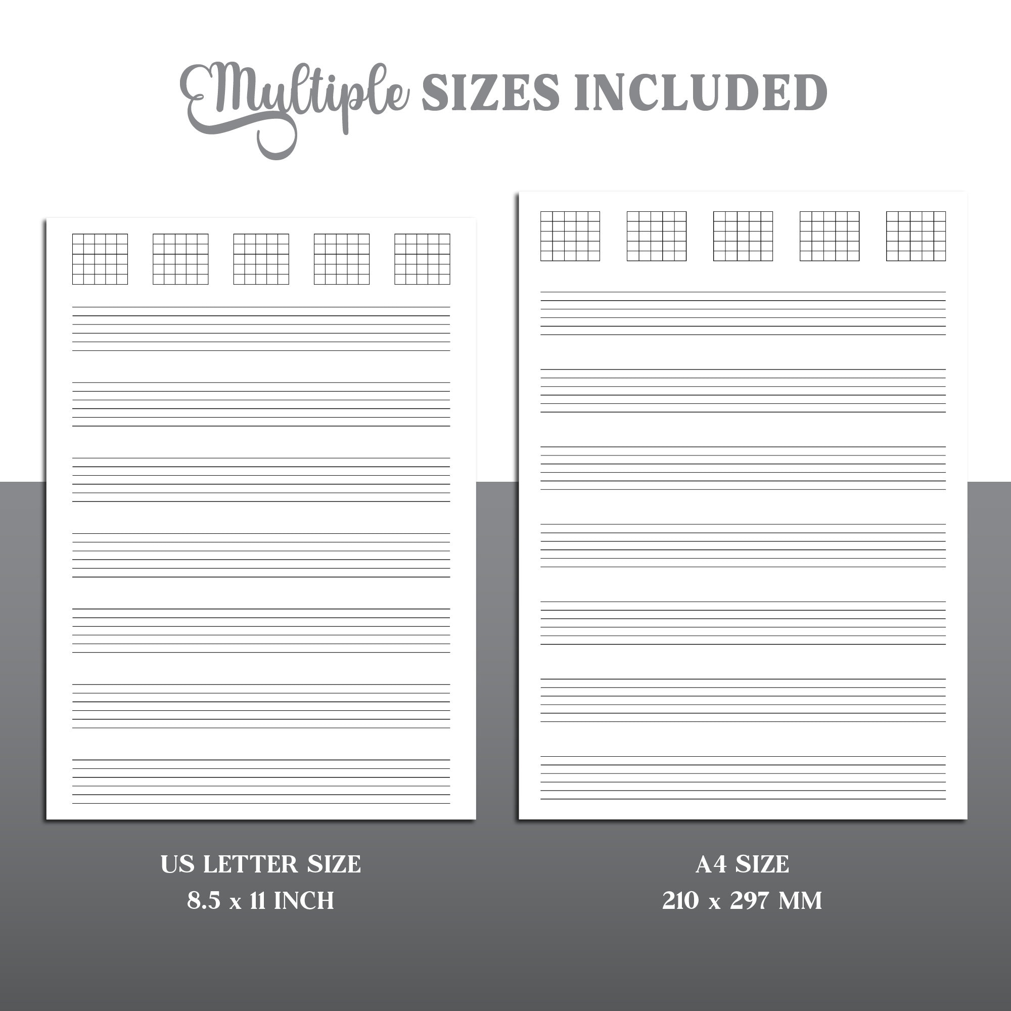 Printable Guitar Sheet Music, Blank Music Tab Sheets for Guitar, Guitar ...