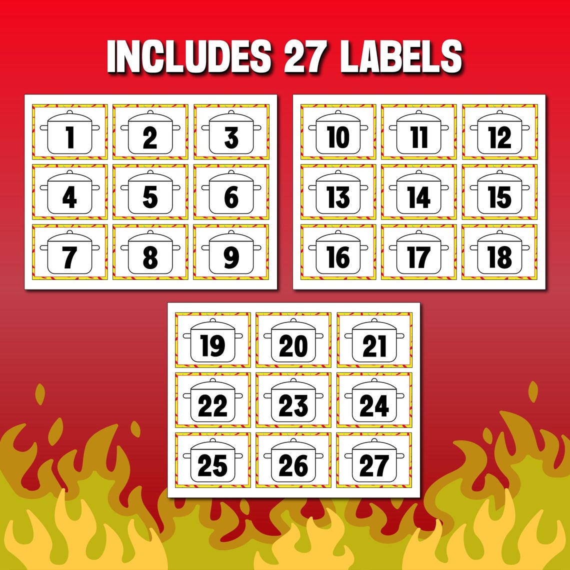 Bundle Chili Cook-off Score Sheet Printable for Chili Competition ...