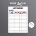 Nappy Change Log Printable, Newborn Diary Sleep Chart, Form Daycare ...