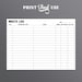 Waste Log Printable, Food Waste Tracker, Waste Tracker Template ...