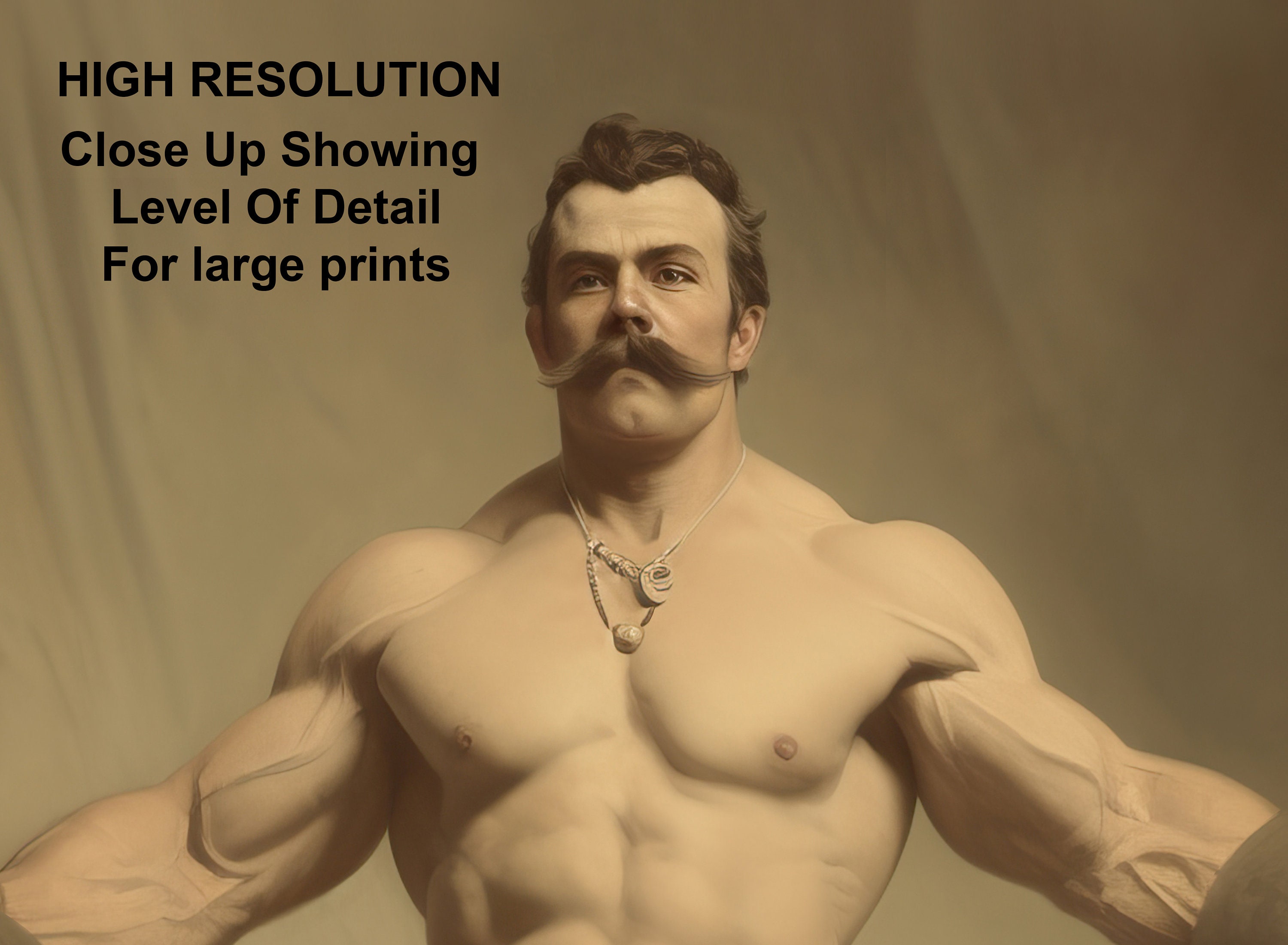 Vintage Strongman Picture Digital Download Victorian Circus - Etsy ...