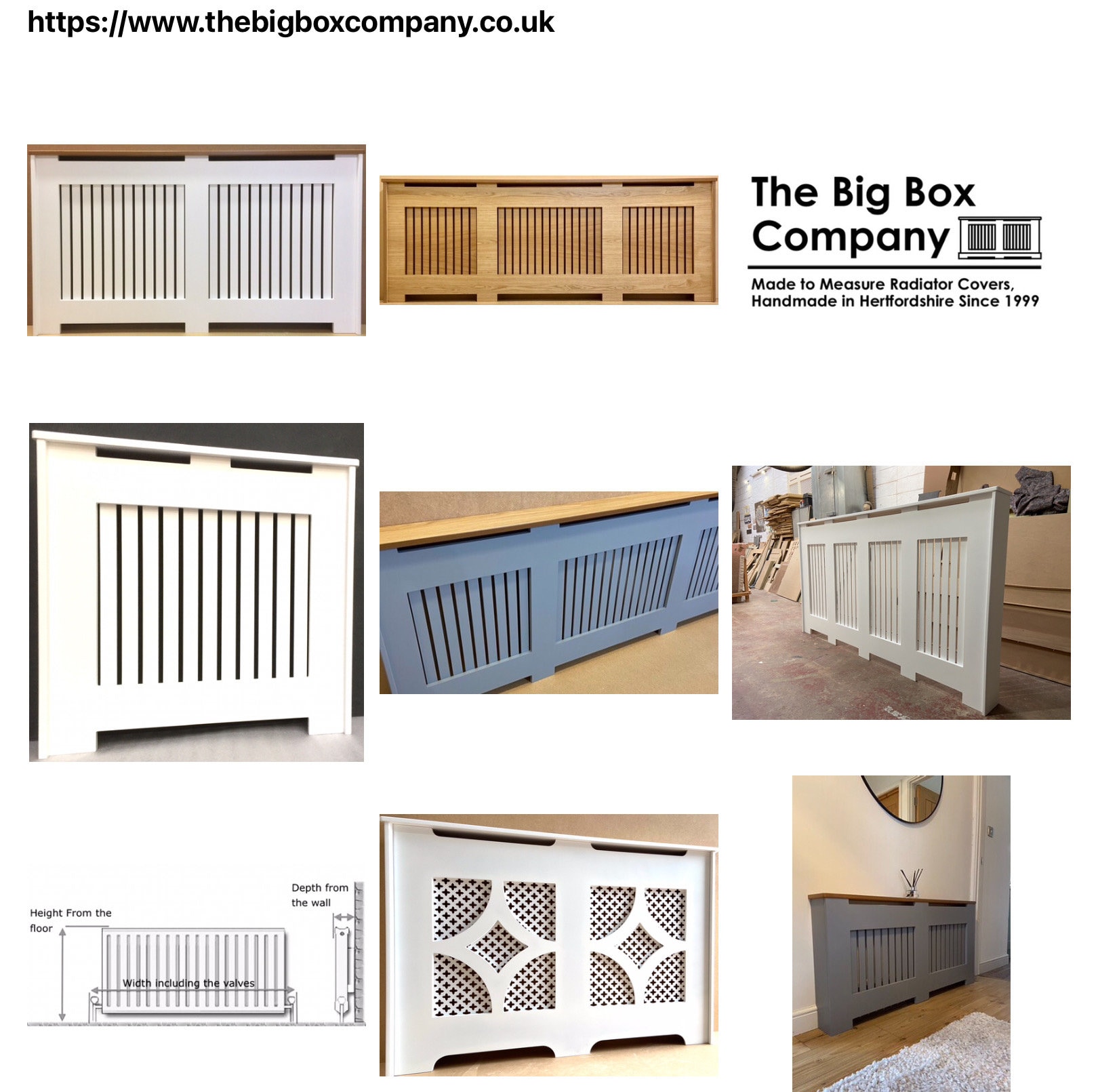 Bespoke Extra Large Oak Veneer Radiator Cover With Vertical Slats - Etsy UK