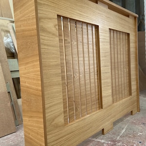Radiator Covers. Made to Measure Radiator Covers. Bespoke Oak Veneer ...