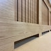 Bespoke Extra Large Oak Veneer Radiator Cover With Vertical Slats - Etsy UK