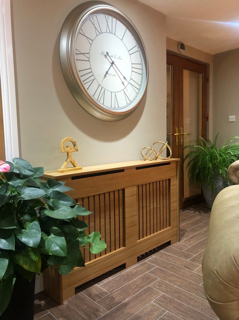 Radiator Covers. Made to Measure Radiator Covers. Bespoke Oak Veneer ...