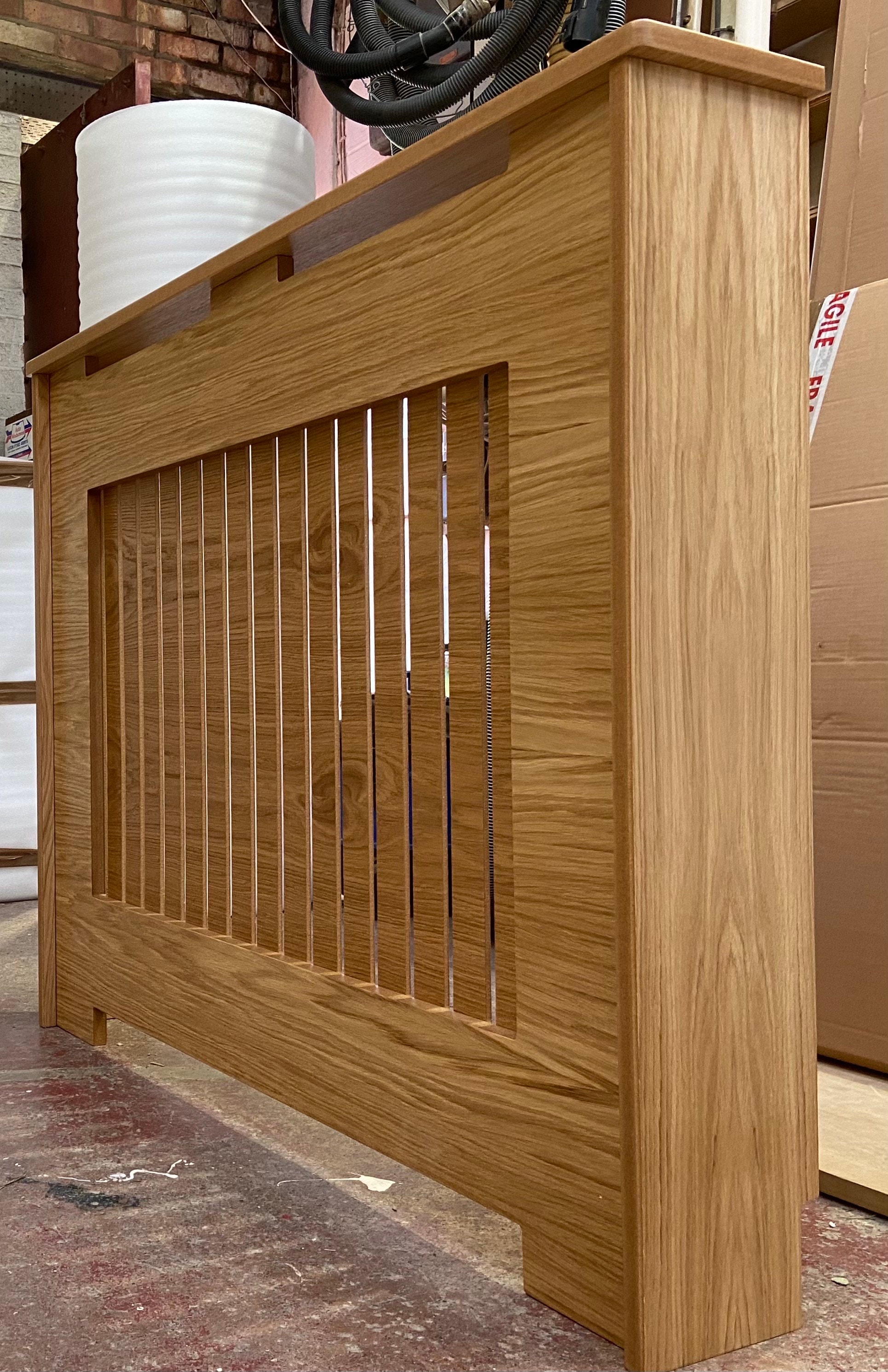 Radiator Covers. Made to Measure Radiator Covers. Bespoke Oak Veneer ...