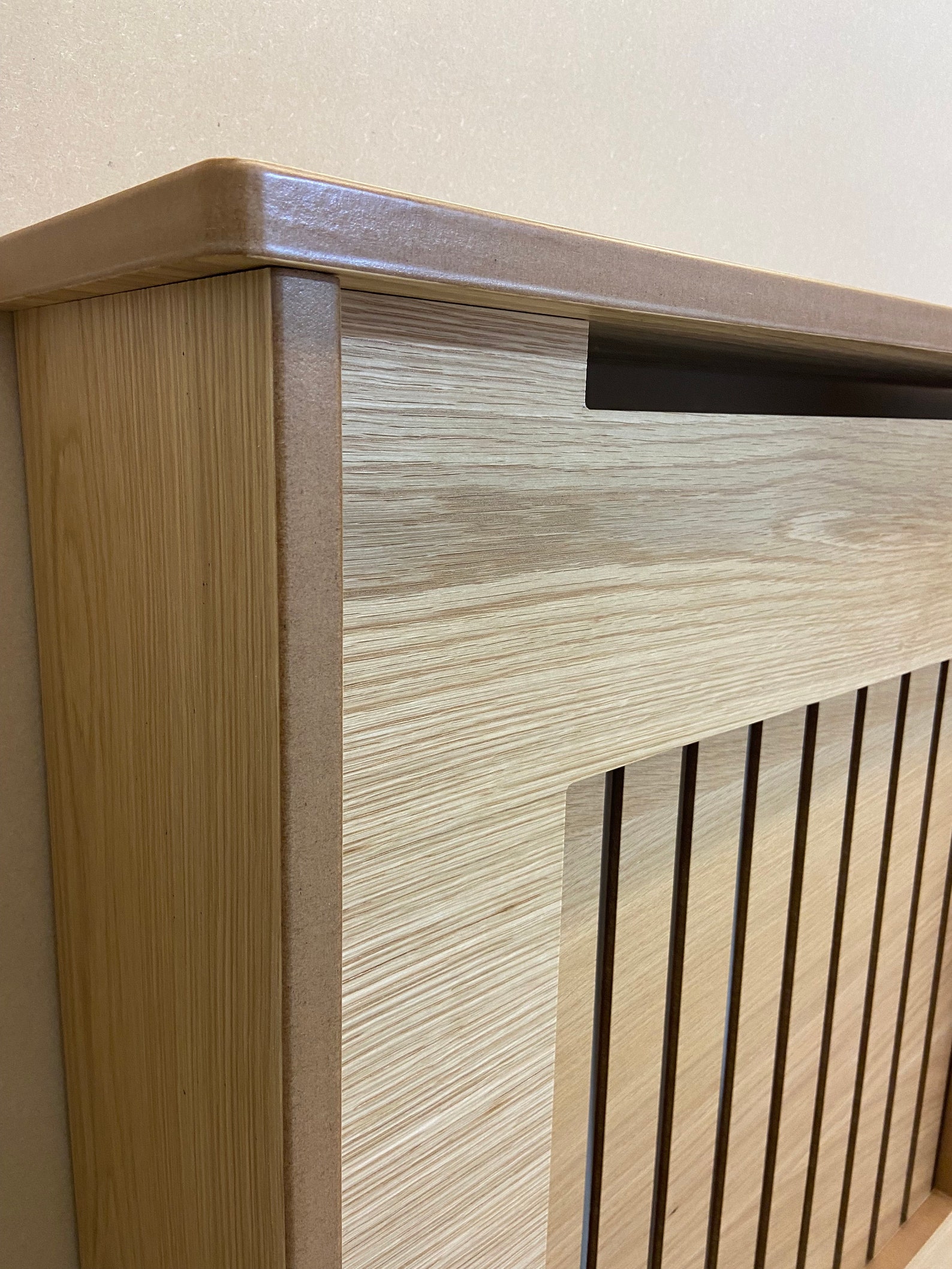 Radiator Covers. Made to Measure Radiator Covers. Bespoke Oak Veneer ...