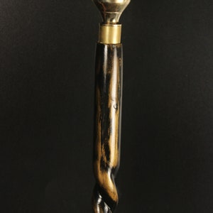 Handcrafted Walking Rule Swagger Wooden Stick Rassa Design Golden ...