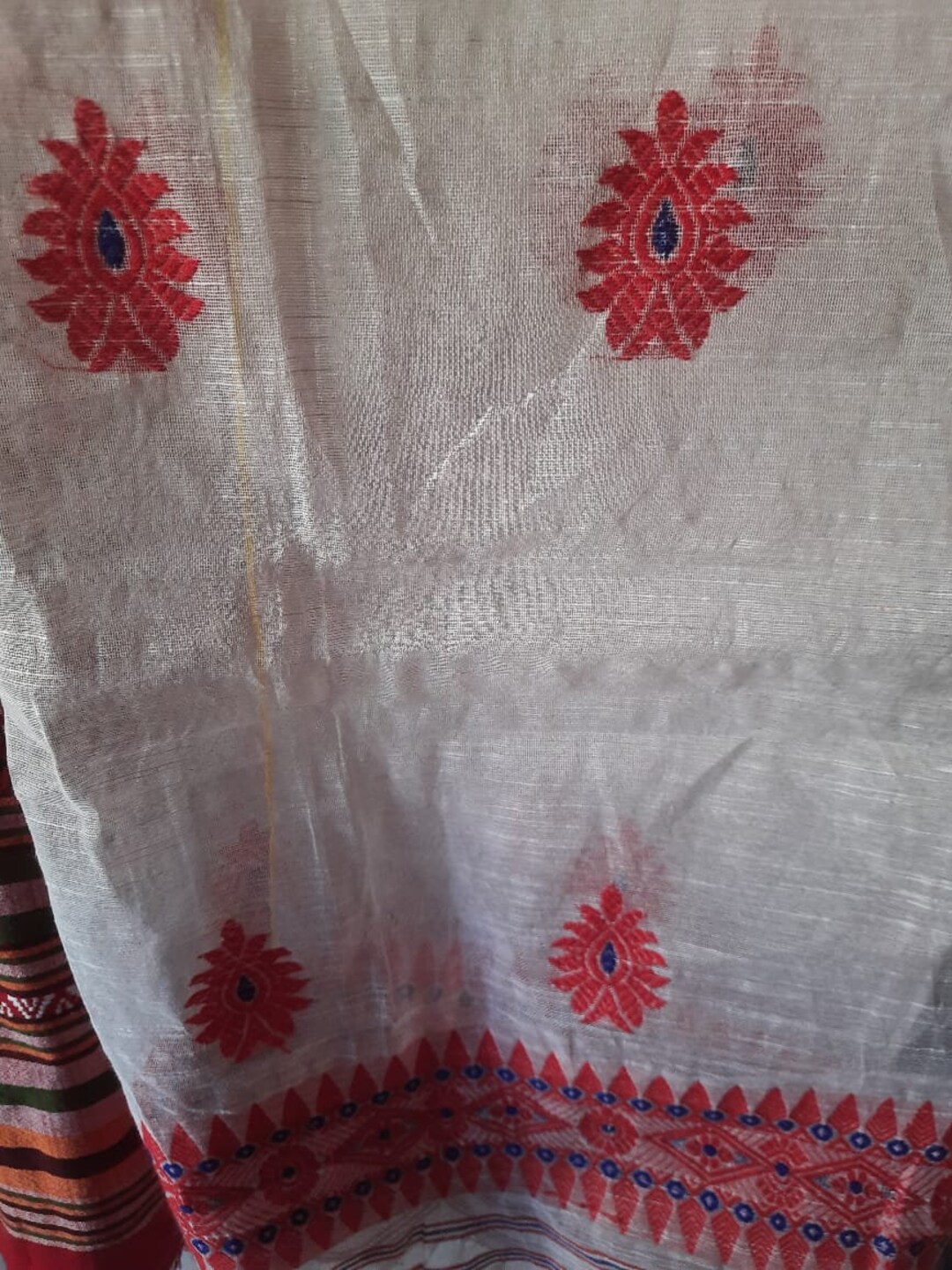 Assamess Traditional Dress for Women From Assam - Etsy