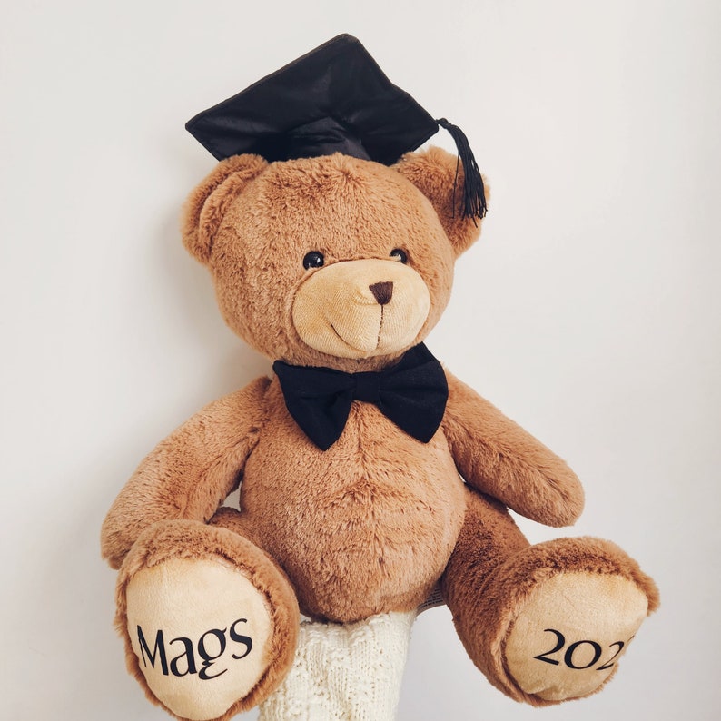 Large Personalised Custom Graduation Teddy Bear 2024 Celebrate Your ...