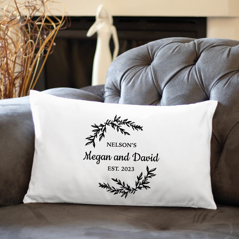 Custom Couple Pillows - Etsy