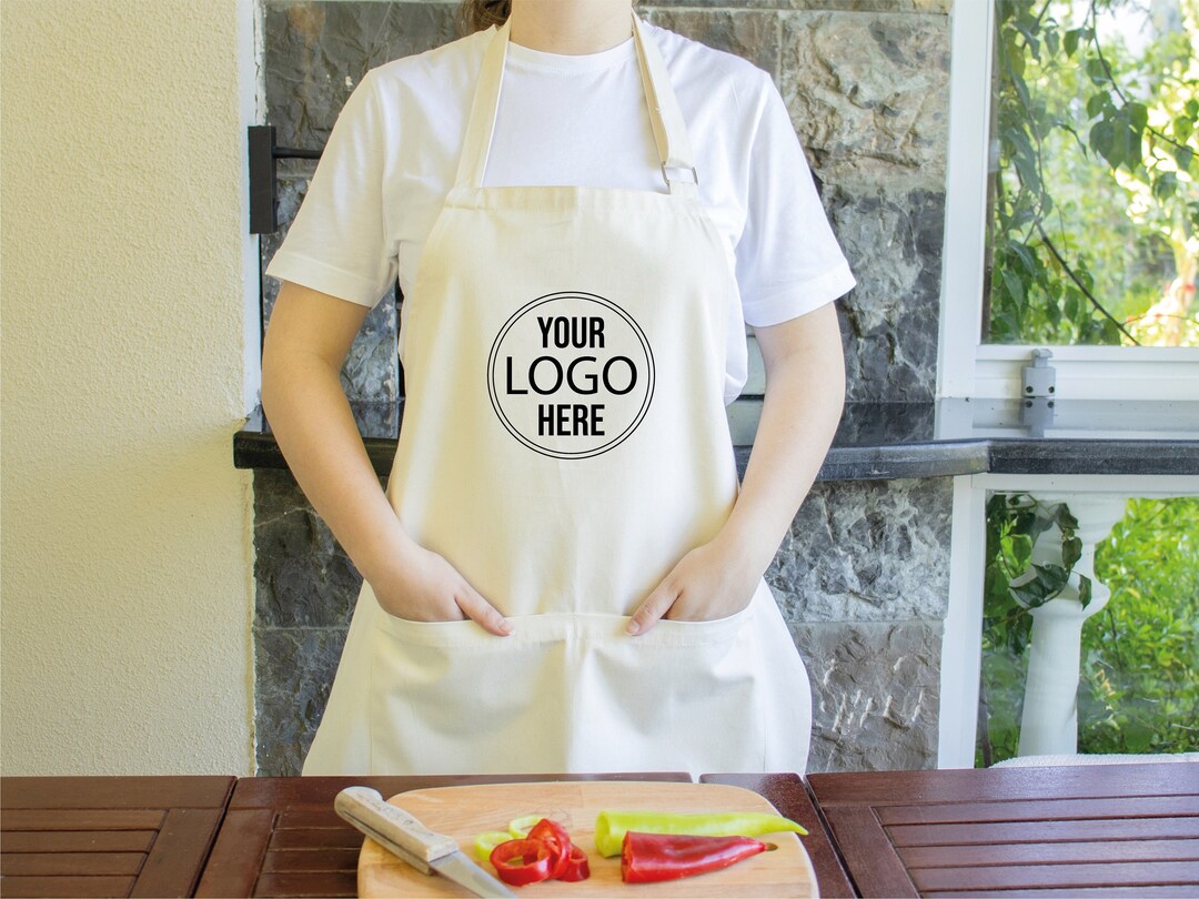 Logo Apron, Personalized Apron, Custom Apron, Company Logo Apron ...