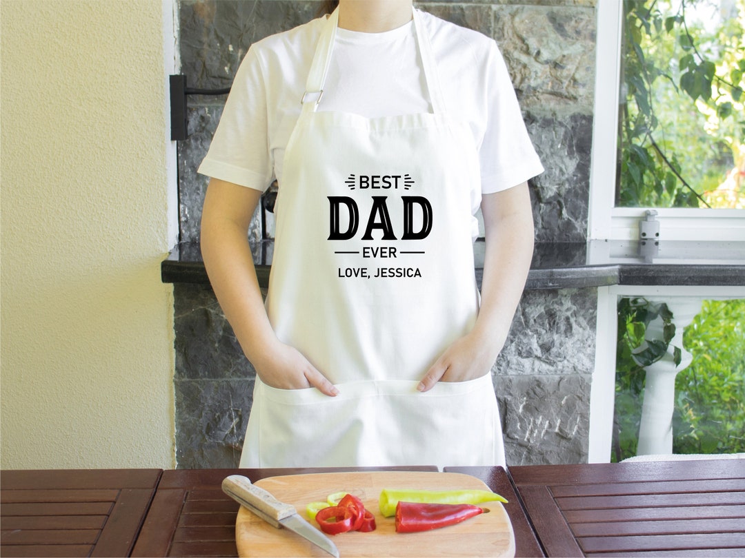 Personalized Apron, Dad Apron, Custom Apron, Apron for Men, Apron for ...