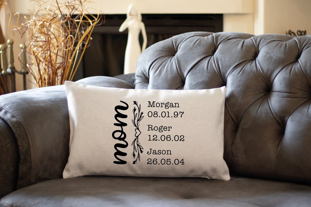 Custom Pillow, Custom Mother Pillow, Personalized Pillow Cover, Custom ...