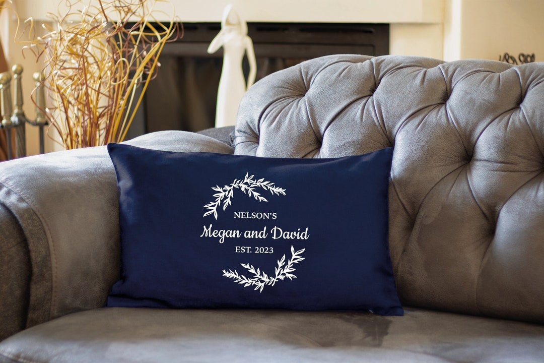 Personalized Wedding Pillow, Custom Pillowcase, Custom Couple Pillow ...
