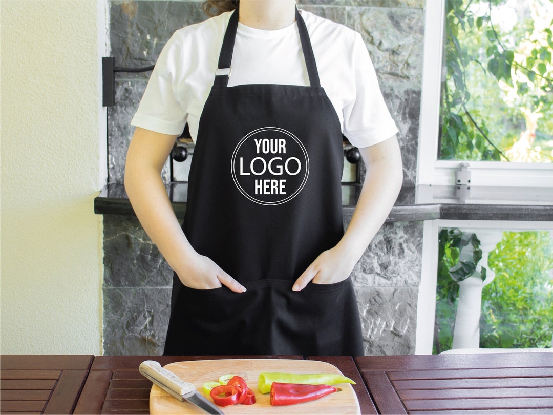 Personalized Apron, Logo Apron, Custom Apron, Restaurant Apron, Cafe ...
